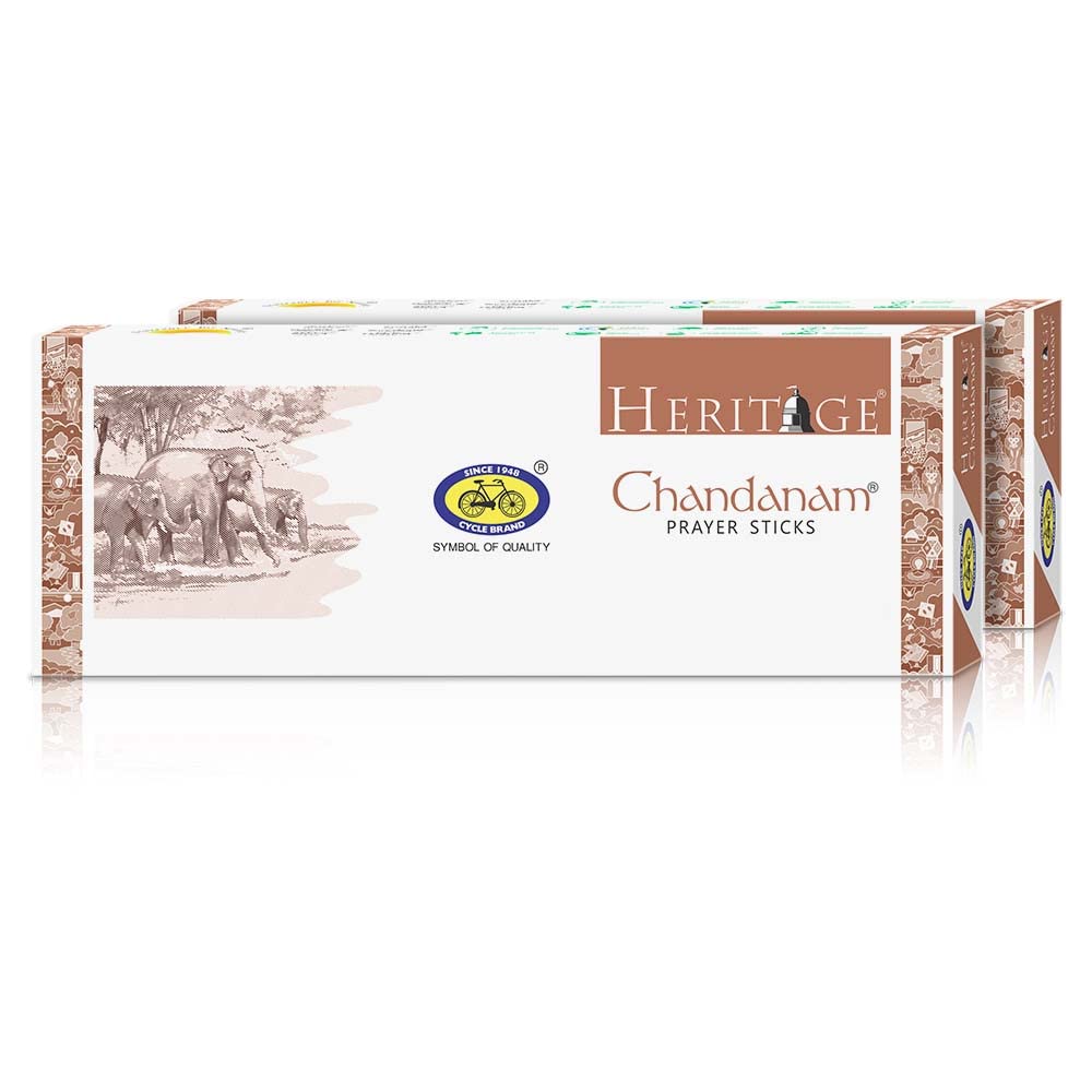 Cycle Agarbatti Heritage Chandanam/Chandanathiri Incense Sticks - Pack ...
